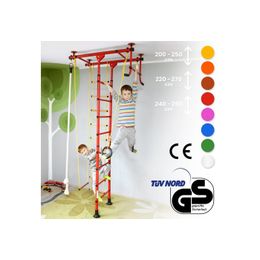 NiroSport Klettergerüst Sprossenwand Set Für Kinder Kinderzimmer Spielplatz Indoor