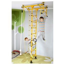 NiroSport Klettergerüst Sprossenwand Kinderzimmer M1 Kletterwand indoor aufbau ohne bohren
