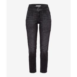 Brax Damen Jeans Style MERRIT S, Dunkelgrau, Gr. 42