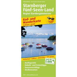 PublicPress Rad- und Wanderkarte Starnberger Fünf-Seen-Land, Karte (im Sinne von Landkarte)