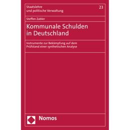 Nomos Kommunale Schulden in Deutschland - Steffen Zabler, Kartoniert (TB)