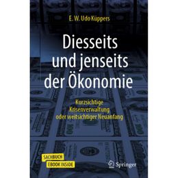 Springer Diesseits und jenseits der Ökonomie, m. 1 Buch, m. 1 E-Book - E. W. Udo Küppers, Gebunden