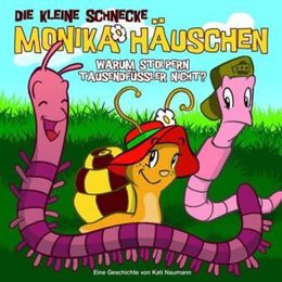 KARUSSELL Die kleine Schnecke, Monika Häuschen, Audio-CDs: Nr.1 Warum stolpern Tausenfüßler nicht, 1 Audio-CD - Kati Naumann (Hörbuch)
