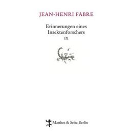 Erinnerungen eines Insektenforschers Bd.9 - Jean-Henri Fabre, Gebunden