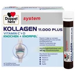 Queisser Doppelherz Kollagen 11.000 Plus system Ampullen 30X25 ml