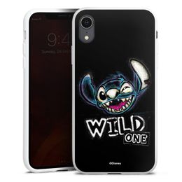 DeinDesign iPhone Xr Handy Silikon H&uuml;lle Case wei&szlig; Handyh&uuml;lle Lilo & Stitch Disney Official Licensed Product Silikon Case