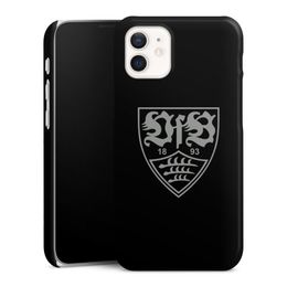 DeinDesign iPhone 12 mini Handy Premium Case Smartphone Handyh&uuml;lle Schutzh&uuml;lle gl&auml;nzend Official Licensed Product Vfb Stuttgart Logo Premium Case