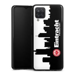 DeinDesign Galaxy A12 Handy Silikon H&uuml;lle Case schwarz Handyh&uuml;lle Official Licensed Product Sge Eintracht Frankfurt