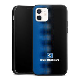 DeinDesign iPhone 12 Handy Premium Silikon H&uuml;lle Handyh&uuml;lle schwarz Case Logo Official Licensed Product Hsv Silikon Premium Case
