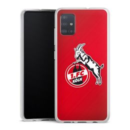 DeinDesign Galaxy A51 Handy Silikon H&uuml;lle Case transparent Handyh&uuml;lle 1. Fc K&ouml;ln Effzeh Official Licensed Product Silikon Case