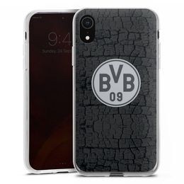 DeinDesign iPhone Xr Handy Silikon H&uuml;lle Case transparent Handyh&uuml;lle Jersey Borussia Dortmund Bvb Silikon Case
