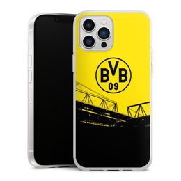 DeinDesign iPhone 13 Pro Max Handy Silikon H&uuml;lle Case transparent Handyh&uuml;lle Merchandise Bvb Borussia Dortmund Silikon Case