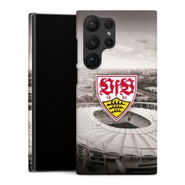 DeinDesign Galaxy S23 Ultra Handy Premium Case Smartphone Handyh&uuml;lle Schutzh&uuml;lle matt Official Licensed Product Vfb Stuttgart Stadium Premium Case