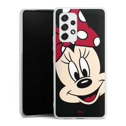 DeinDesign Galaxy A53 5G Handy Silikon H&uuml;lle Case transparent Handyh&uuml;lle Minnie Mouse Official Licensed Product Disney Silikon Case