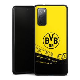 DeinDesign Galaxy S20 FE 5G Handy Silikon H&uuml;lle Case schwarz Handyh&uuml;lle Bvb Borussia Dortmund Merchandise