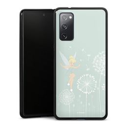DeinDesign Galaxy S20 FE 5G Handy Silikon H&uuml;lle Case schwarz Handyh&uuml;lle Dandelion Disney Tinkerbells