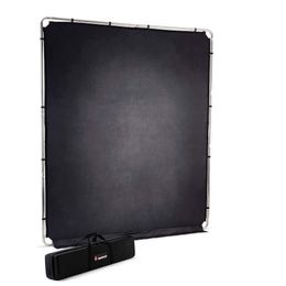 Manfrotto EzyFrame Vintage Hintergrund, 200 x 230 cm, Pewter/Zinn