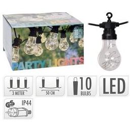LED Lichterkette Party Lights mit 10 Leuchtköpfen