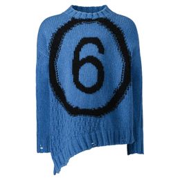 MM6 Maison Margiela Kinder Blau pullover