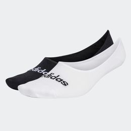 Adidas Thin Linear Ballerina Socken, 2 Paar