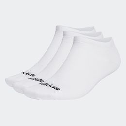 Adidas Thin Linear Low-Cut Socken, 3 Paar