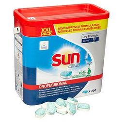 SUN PROFESSIONAL ALL in 1 Spülmaschinentabs 200 St.