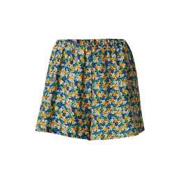 EDITED Shorts 'Emelie' Damen Gr&ouml;&szlig;e 42 royalblau / jade / rosa / schwarz