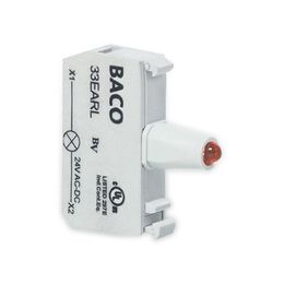 BACO Befehls- und Meldegeräte, 33EARH, LED-Element, 3,7W, rot