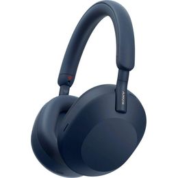 Sony WH1000XM5 kabelloser Kopfhörer (Freisprechfunktion, Hi-Res, Multi-Point-Verbindung, Noise-Cancelling, Rauschunterdrückung, Sprachsteuerung), blau