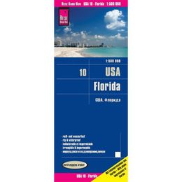 Reise Know-How Landkarte USA, Florida (1:500.000), Karte (im Sinne von Landkarte)