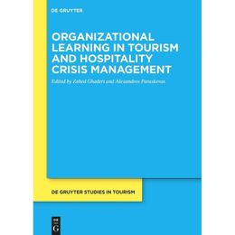 De Gruyter Organizational learning in tourism and hospitality crisis management, Gebunden