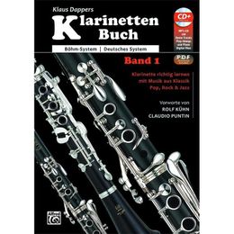 Alfred Music Publishing Klaus Dappers Klarinettenbuch, m. 1 Audio-CD - Klaus Dapper, Kartoniert (TB)