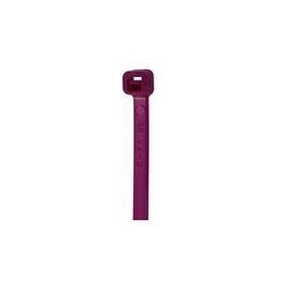 NEMIQ Kabelbinder 200 x 4.8mm, Polyamid 6.6, 220N, Violett, Packung &agrave; 100 St&uuml;ck - PCT-0200-050-PL-100