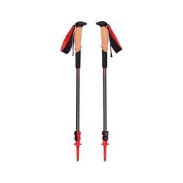 Black Diamond Trekkingst&ouml;cke Pursuit Shock M/L, Fitnessger&auml;t grau/rot, 1 Paar, 125-140 cm