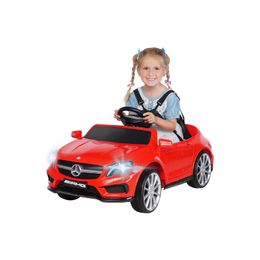 Actionbikes Motors Kinder-Elektroauto Mercedes AMG GLA45 Lizenziert (Rot)