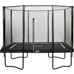 Salta Premium Black Edition - rechteckig - 153x214cm - Trampoline mit Sicherheitsnetz