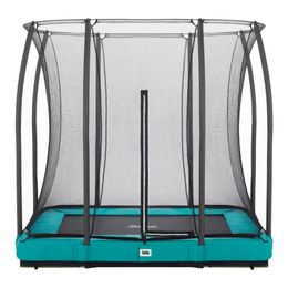 Salta Trampoline - Comfort Edition Ground- rechteckig - 214 x 153cm - Schutzrand Grün