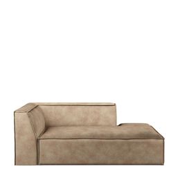 Rivièra Maison The Jagger Chaise Longue Right, velvet, golden beige