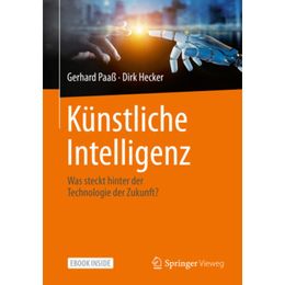 Springer Künstliche Intelligenz, m. 1 Buch, m. 1 E-Book - Gerhard Paaß, Dirk Hecker, Kartoniert (TB)