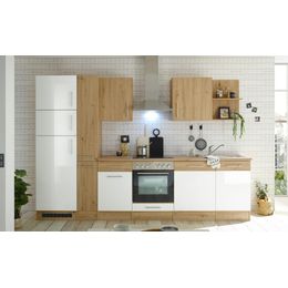Küchenzeile mit Elektrogeräten Emmen - 310 cm - 211 cm - 60 cm - Sconto