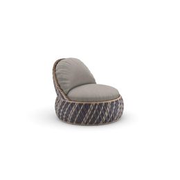 DEDON DALA Lounge Sessel inkl. Sitz- und Rückenkissen Rioja/Natura Ash