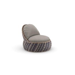 DEDON DALA Lounge Sessel inkl. Sitz- und Rückenkissen Rioja/Linen Warm Gray