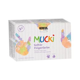 Kreul Fingerfarbe SOFTIE MUCKI® 6er-Set