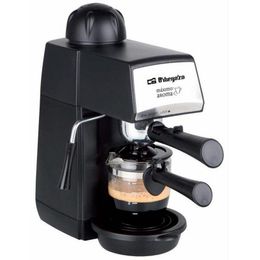 Orbegozo - exp 4600 elektrische Kaffeemaschine Druck 870w 5 bar mit Glaskaraffe inklusive