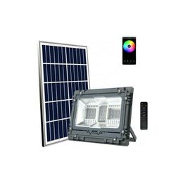 Meditrade GmbH Led-scheinwerfer rgb 6500K solar 60W programmierbare fernbedienung app bluetooth AW60C