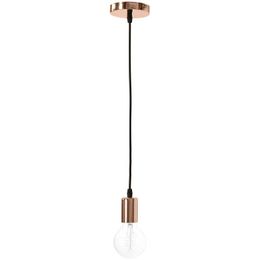 PRIVATEFLOOR - Deckenlampe - Design Pendelleuchte - Gunde Bronze - Metall, Metall - Bronze