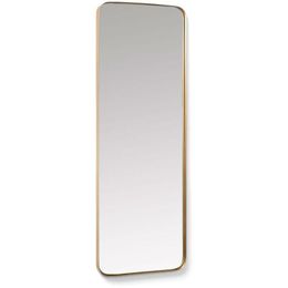 Kave Home - Marco Gold Metallwandspiegel 55 x 150,5 cm