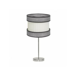 Alto Home Tischlampe 1xe27 Nickel/grau-beige 61x30x30 cm