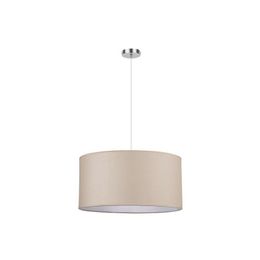 Chanza Pendelleuchte 3xe27 Chrom/beige Regx50x50 cm