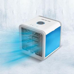 Livington - Arctic Air – Luftkühler mit Verdunstungskühlung – Mobiles Klimagerät mit 3 Stufen & 7 Stimmungslichtern – Mini Klimagerät, Tankvolumen